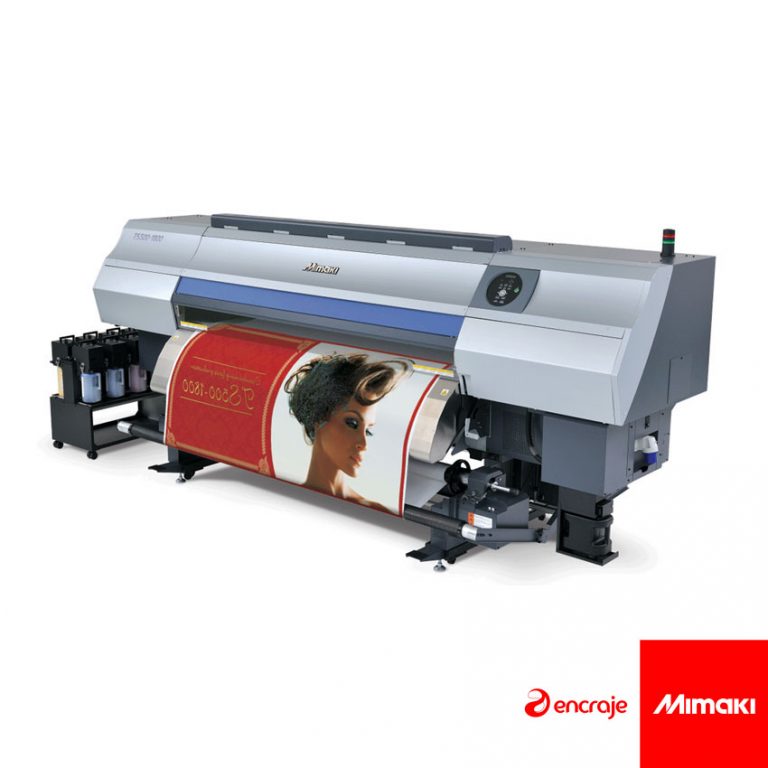 Mimaki TS500-1800 : La plus rapide au monde sur papier transfert.