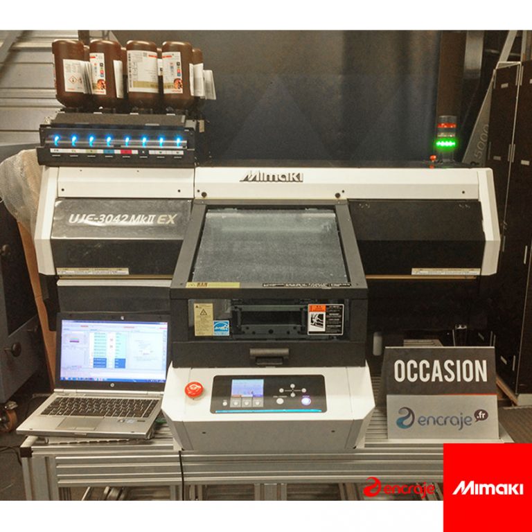 Mimaki UJF-3042MkII EX Showroom : Imprimante Objets
