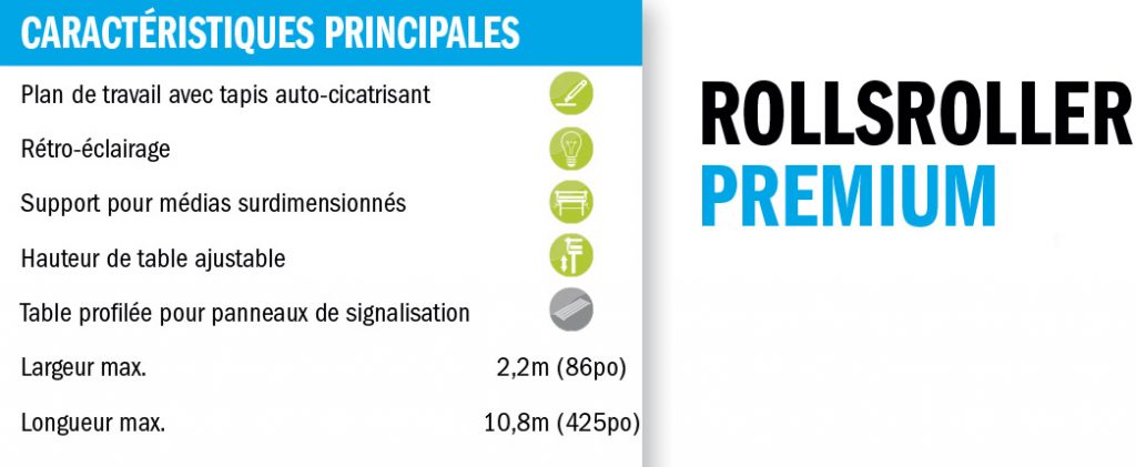 RollsRoller PREMIUM 400-150P : Laminateur à plat 3M60 X 1M40