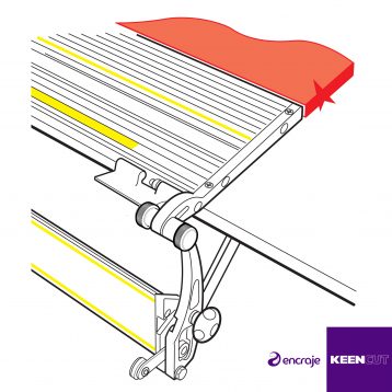 KeenCut Evolution E2 210 - Barre de coupe: Largeur de 210 cm
